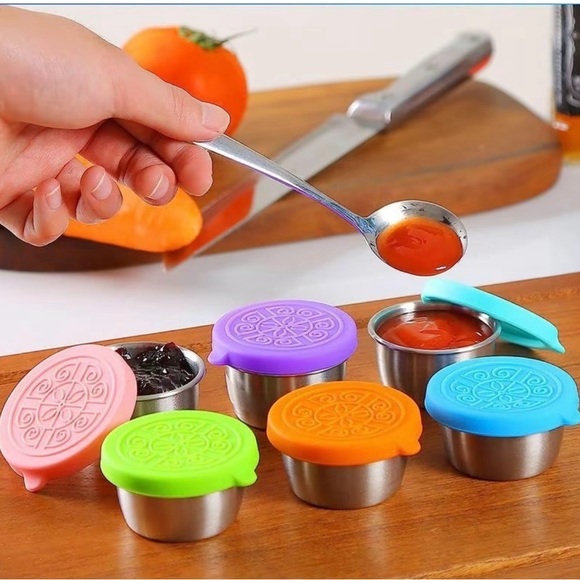 Kitchen | Set Of Three Random Color Sauce Dippers | Poshmark